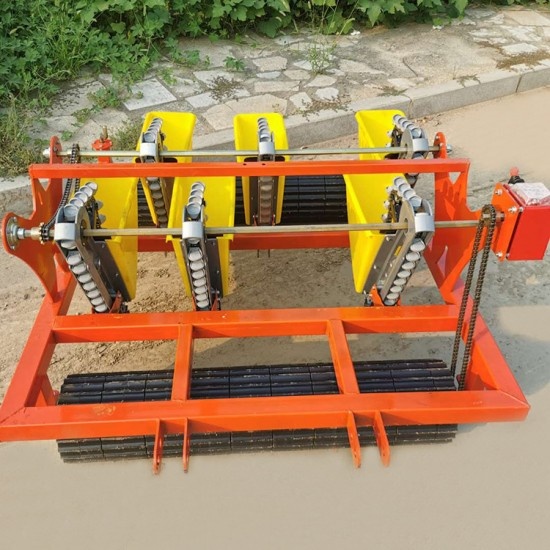 3 Row Garlic Planter for Four Wheel Tractor