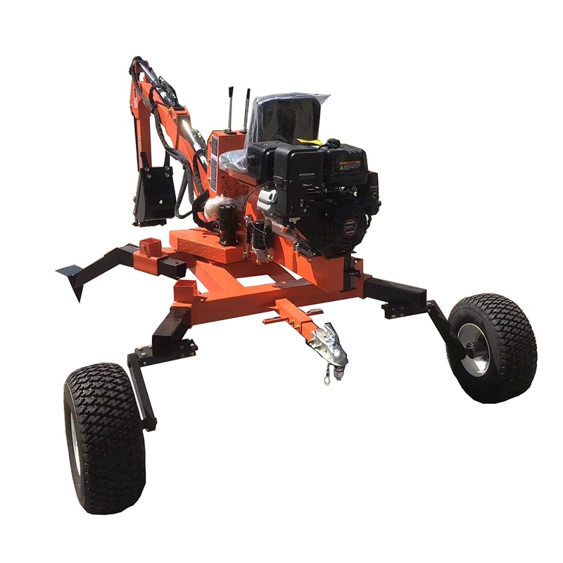 360 Degree Rotation ATV Backhoe