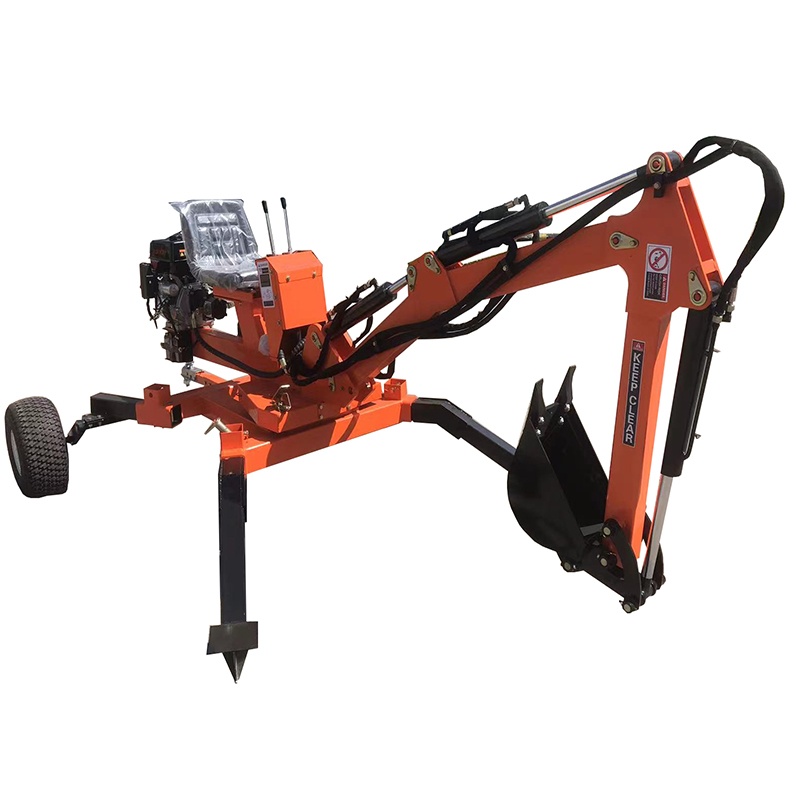 360 Degree Rotation ATV Backhoe