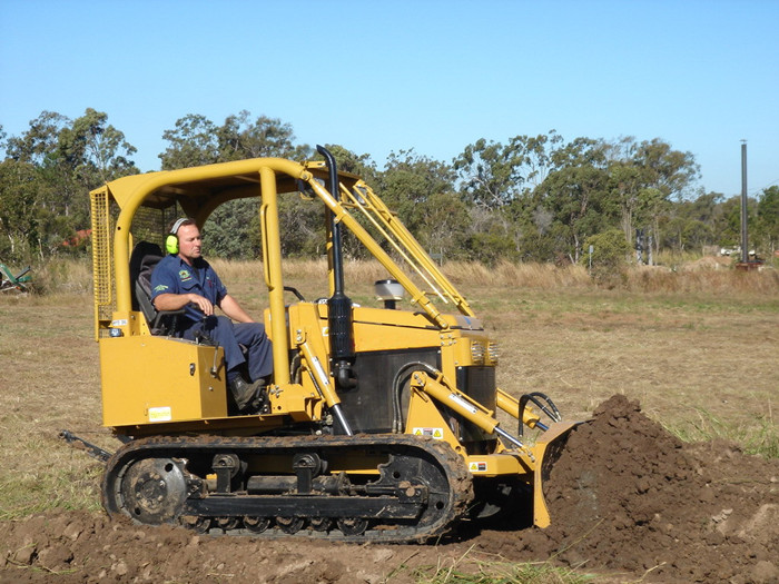 Factory Supply Mini 35HP Bulldozer with 6 Way Blade